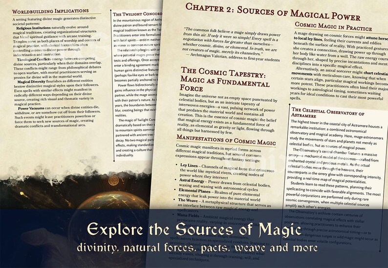 Arcane Foundations: the Definitive Guide to Building Believable Magic ...