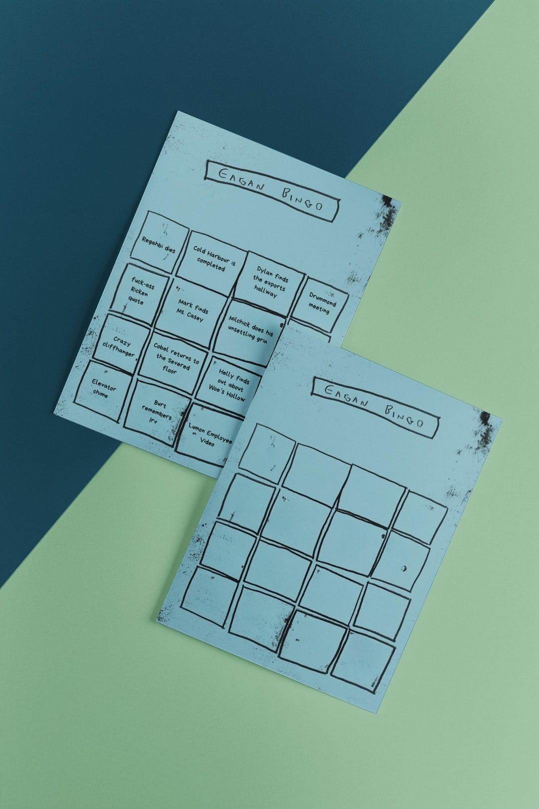 Eagan Bingo – Editable Severance-inspired Watch Party Game | Digital ...