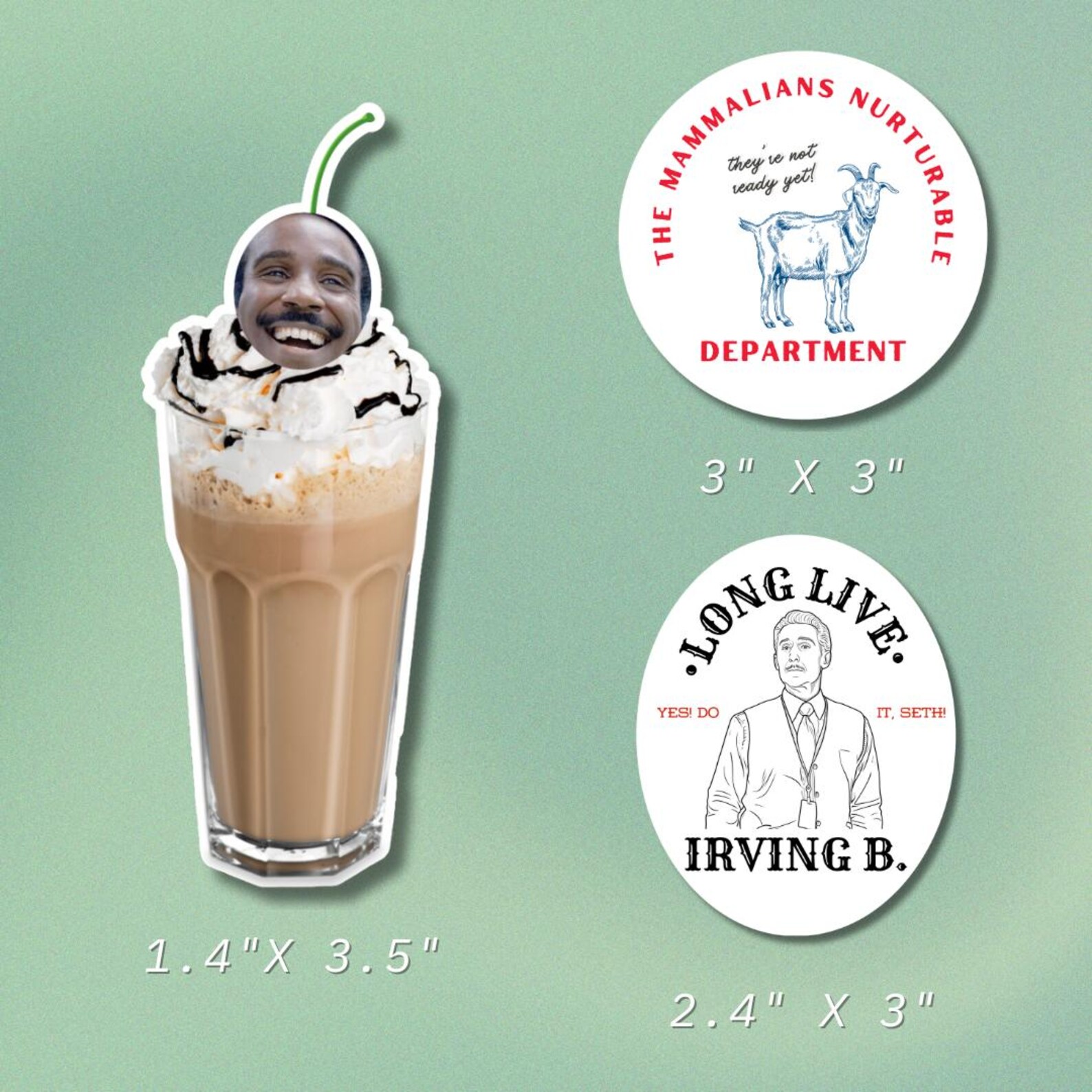 Severance Sticker Pack, 12 Stickers Mystery Sticker, Lumon Inspired ...