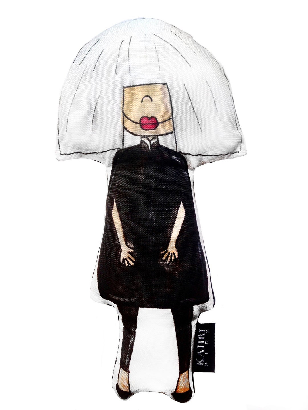 Sia Doll Fun Plush Pop Music Art Pillow - Etsy