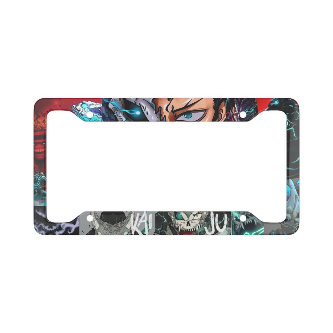 Kaiju No. 8 Anime License Plate Frame: Aluminum Car Decor - Etsy