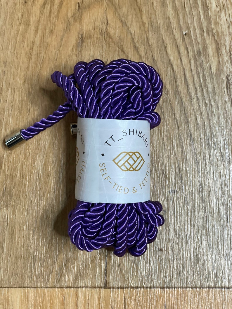 Shibari Rope Silk 5m/10m - Etsy Singapore