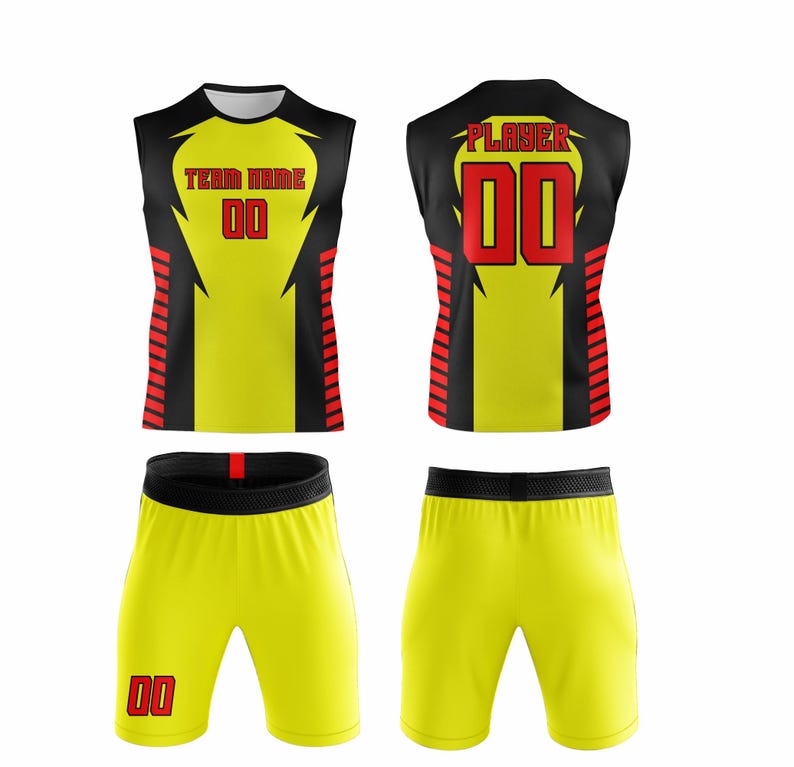 Fully Customized Flag Football Uniforms – Add Team Name, Player Names ...