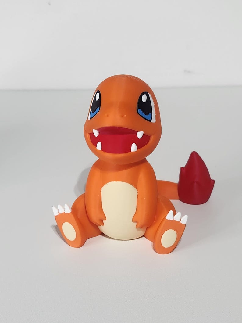 Pokemon Gen 1 Starters 3D Printed Figures - Etsy
