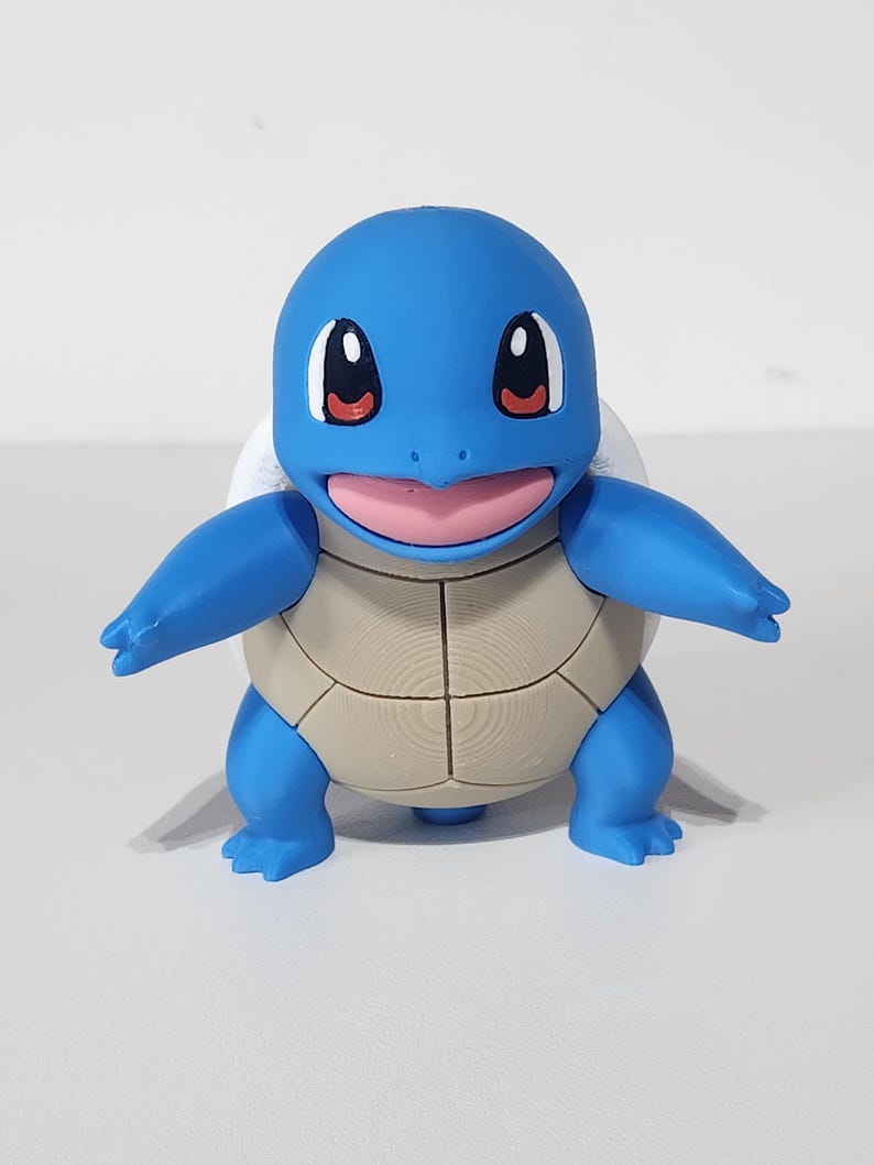 Pokemon Gen 1 Starters 3D Printed Figures - Etsy
