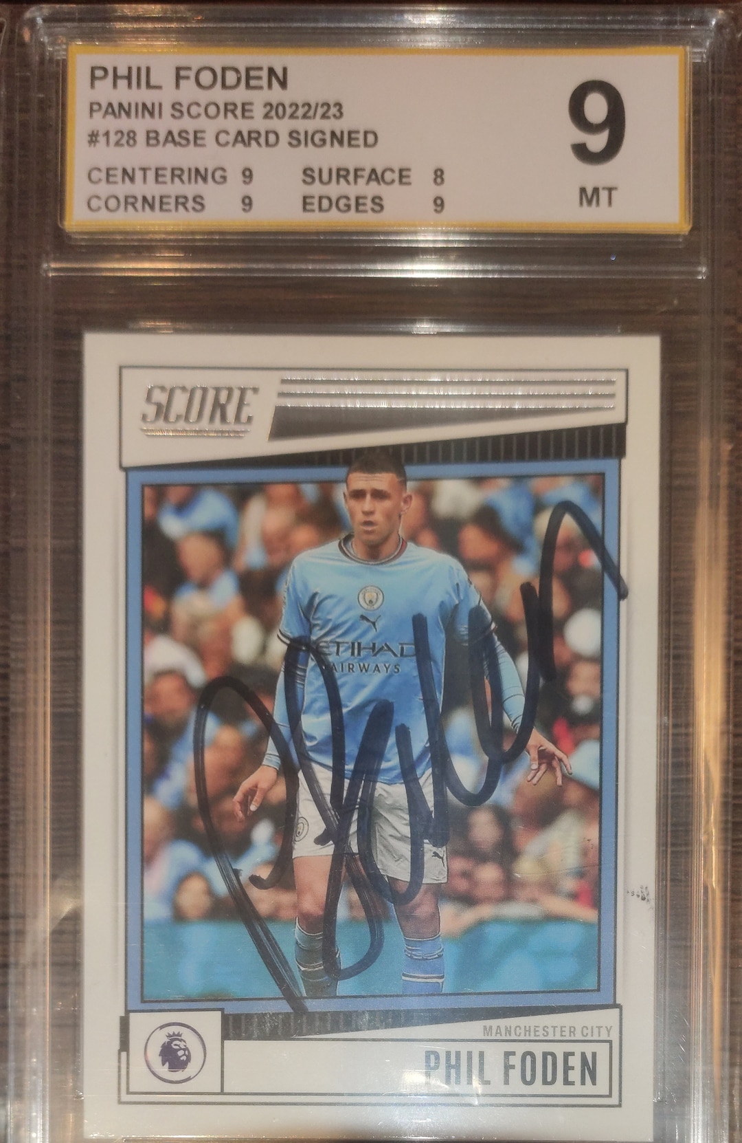 Phil Foden Autograph Hand Signed Card Mint. - Etsy