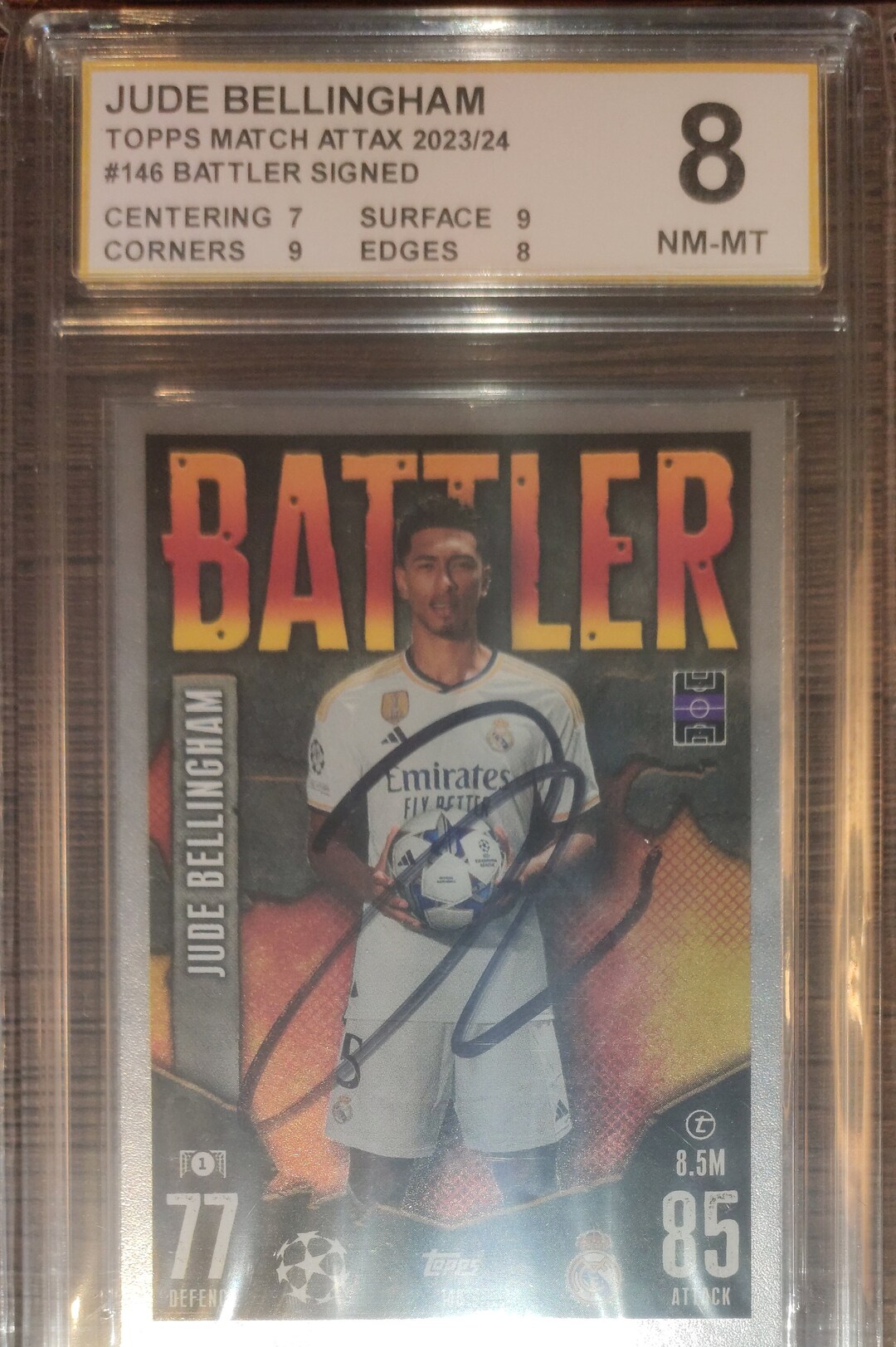 Jude Bellingham Autograph Hand Signed Card Mint. - Etsy