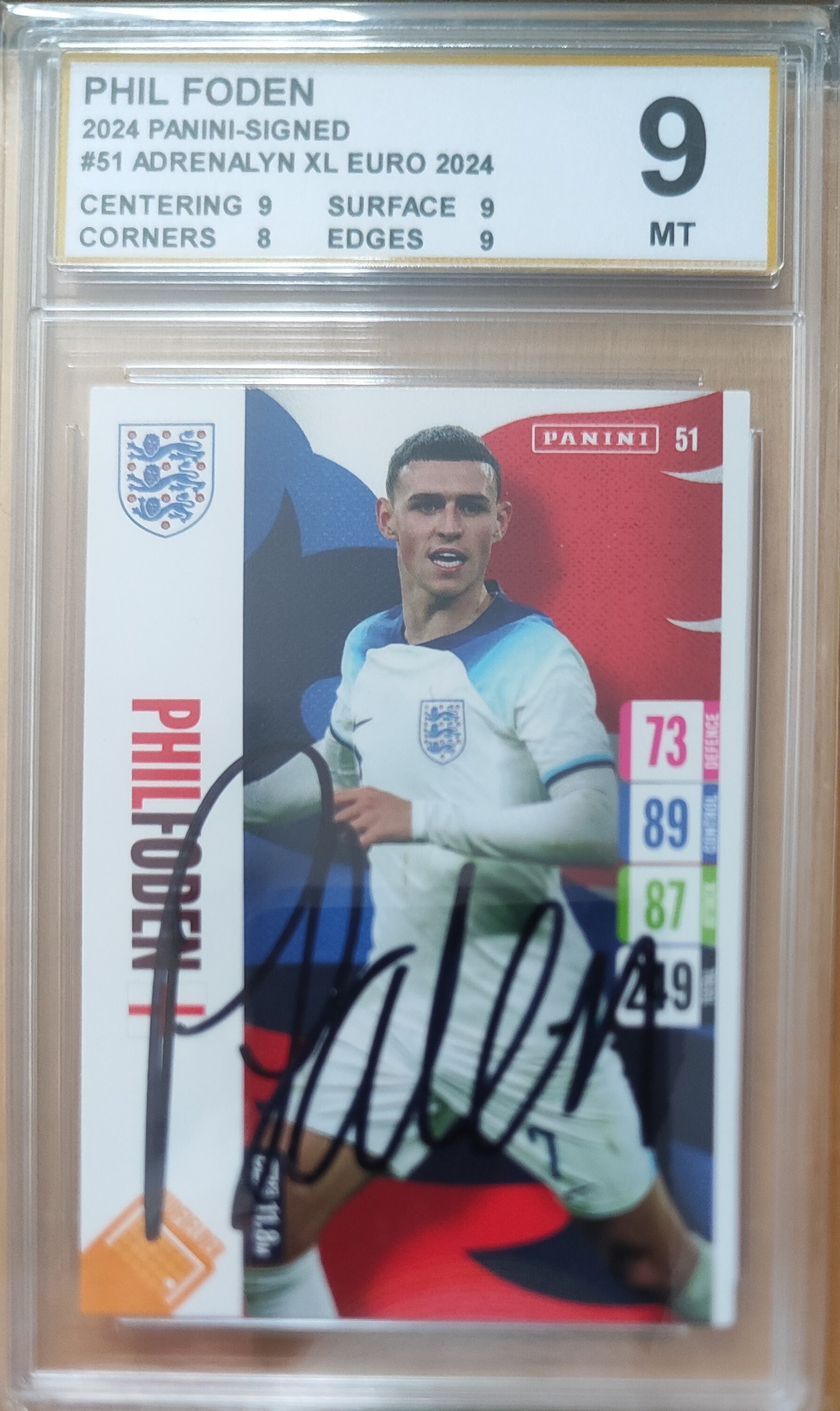 Phil Foden Autograph Hand Signed Card Mint. - Etsy