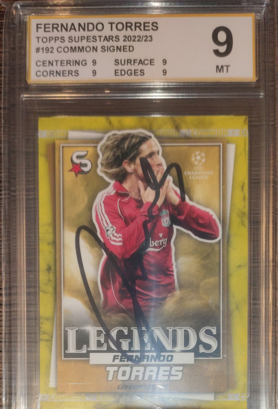 Fernando Torres Autograph Hand Signed Card Mint. - Etsy