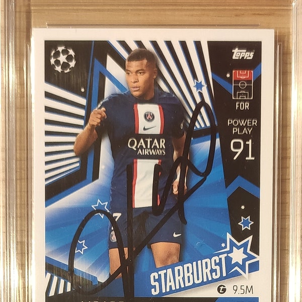 Kylian Mbappe Autograph - Etsy