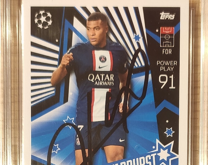 Kylian Mbappe Signed French National Team 8x10 Photo COA & Hologram - Etsy