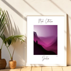 Monk Collection - Devotion #5 - Nomad Print - Minimalist Meditation Art ...