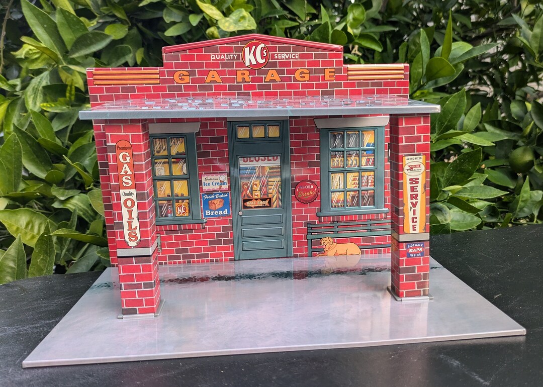 Display for Cars-kc Garage Display-kiddie Car Corner Collection ...