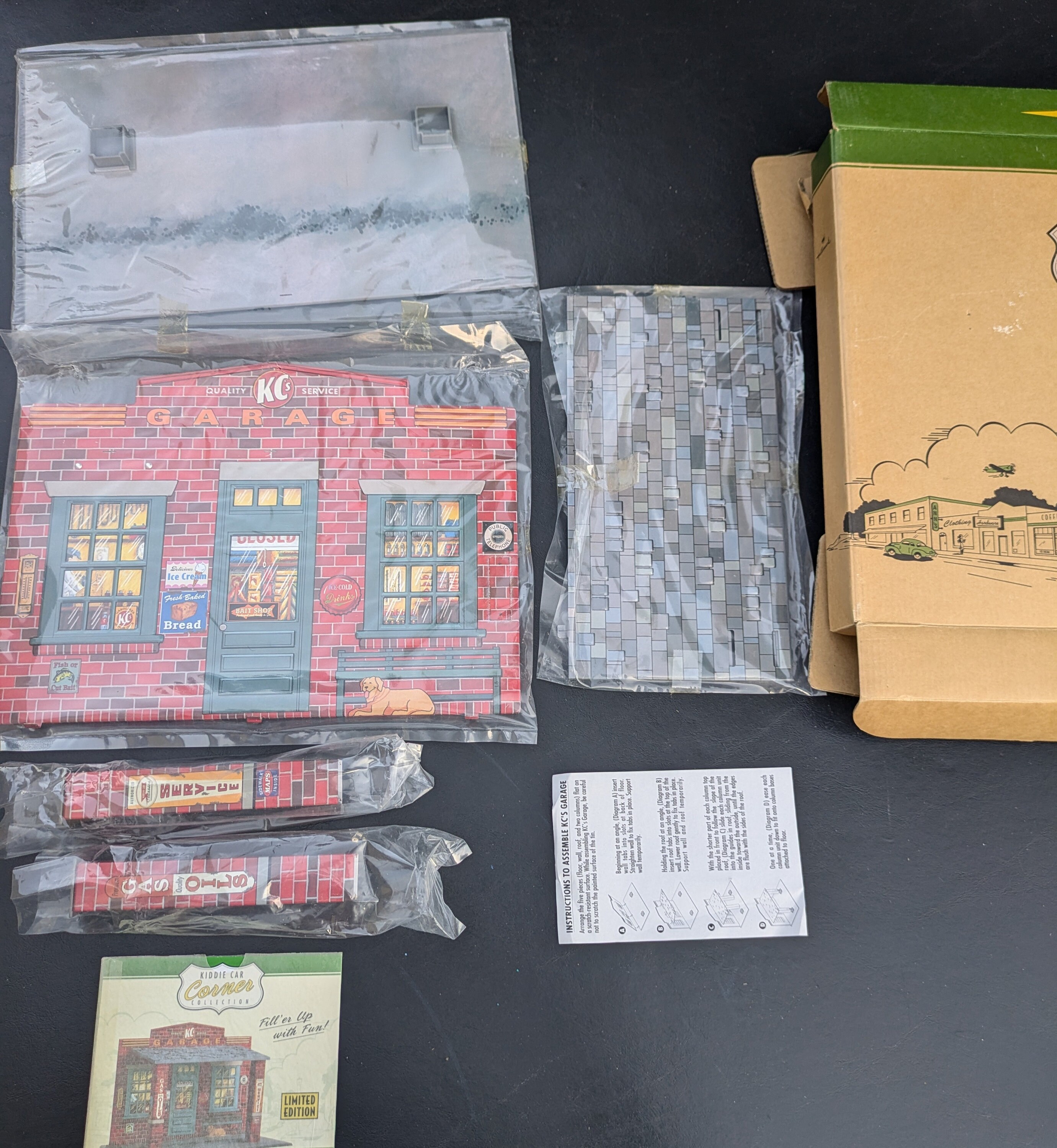 Display for Cars-kc Garage Display-kiddie Car Corner Collection ...