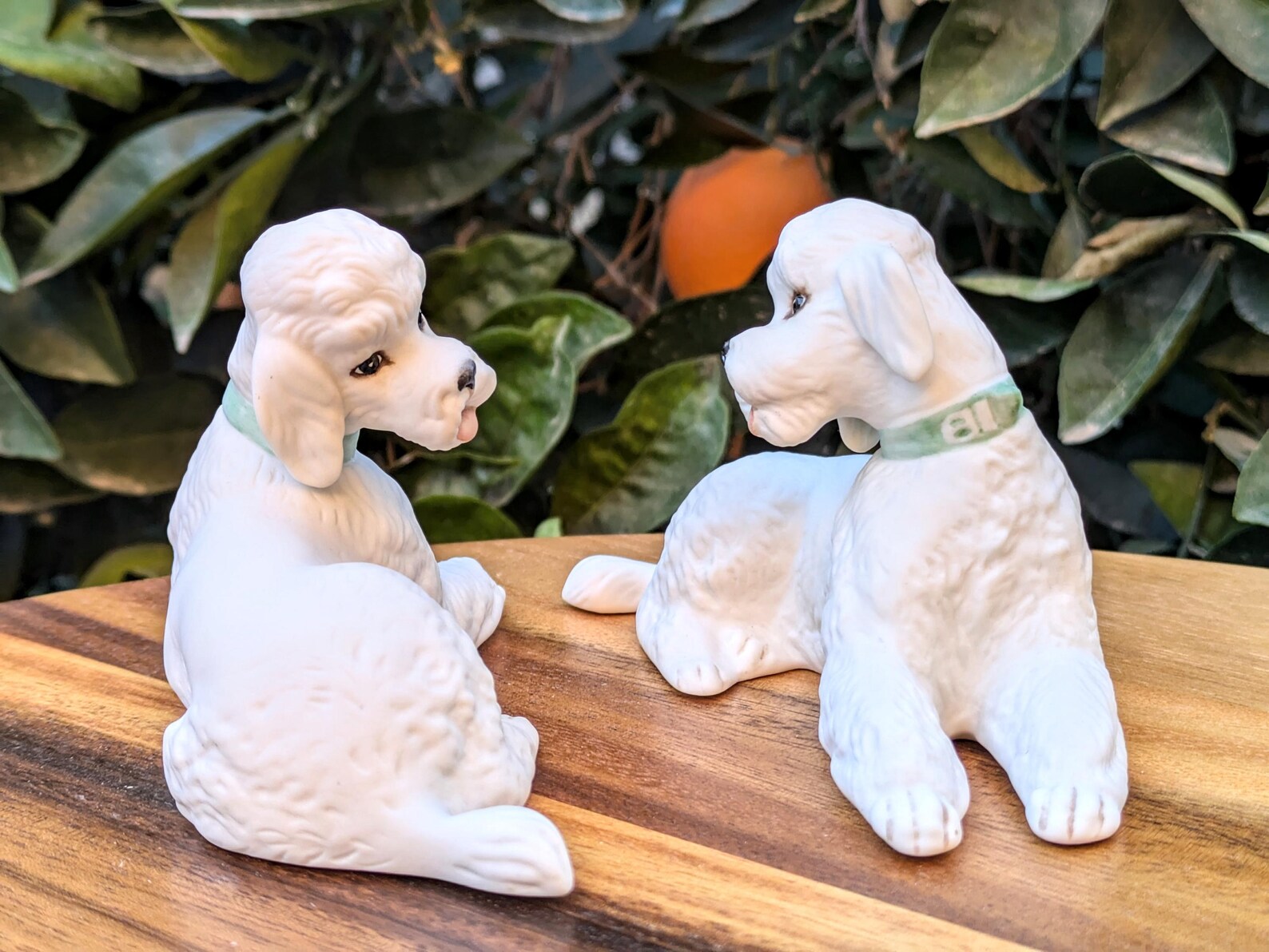 Vintage Boehm Reclining Poodle 133 Set of Two-dog Lover Gift-1950 Decor ...