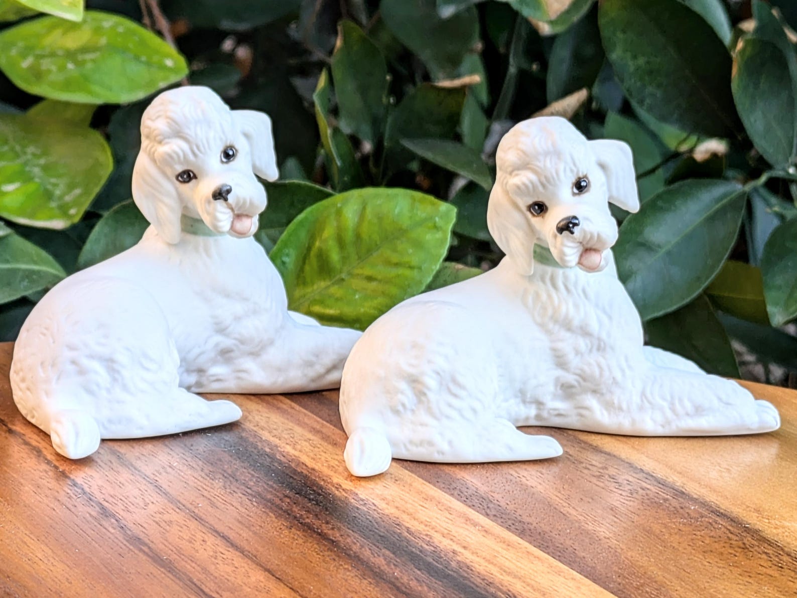 Vintage Boehm Reclining Poodle 133 Set of Two-dog Lover Gift-1950 Decor ...