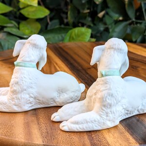 Vintage Boehm Reclining Poodle 133 Set of Two-dog Lover Gift-1950 Decor ...