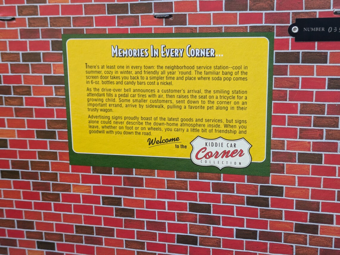 Display for Cars-kc Garage Display-kiddie Car Corner Collection ...