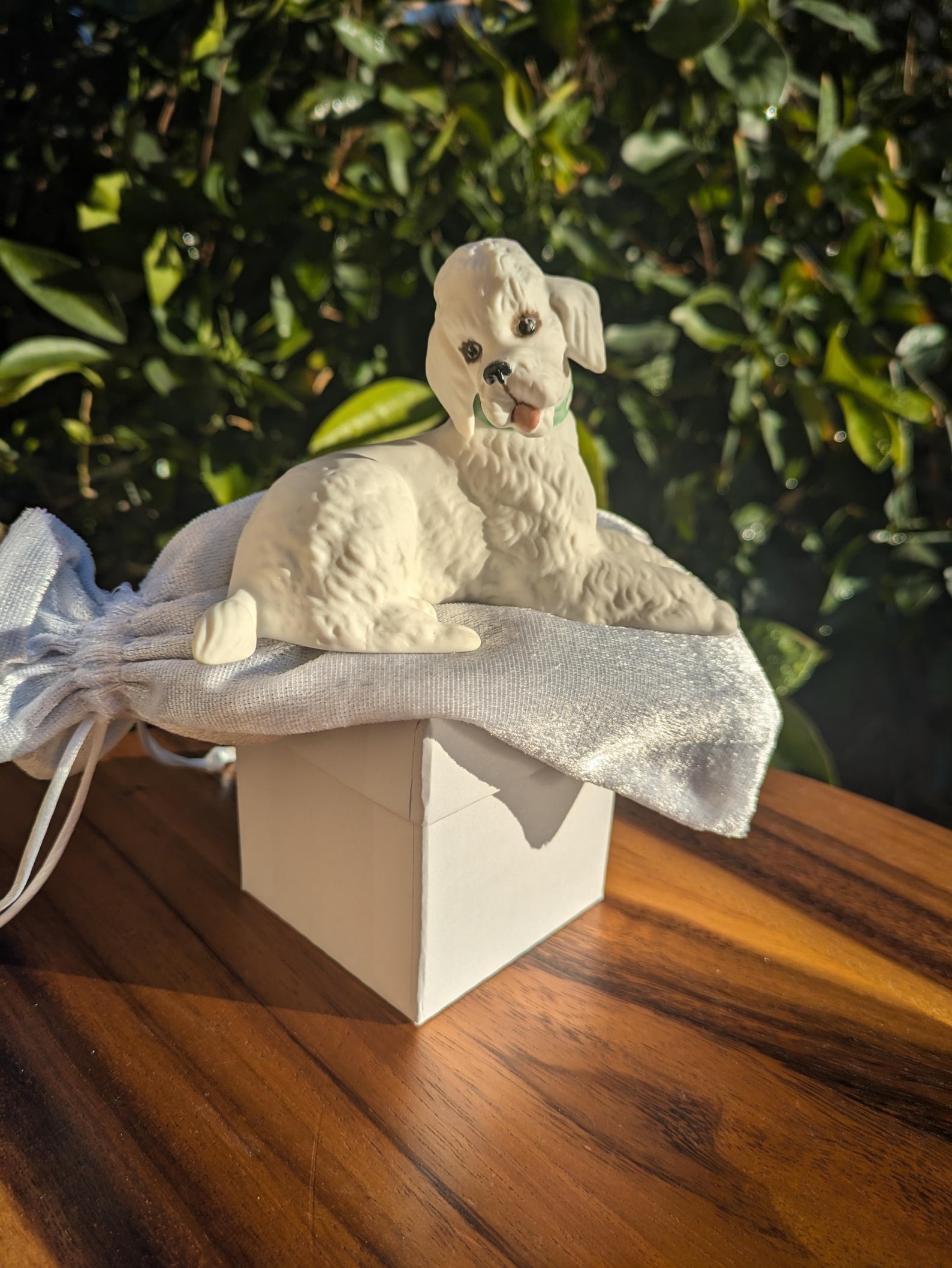 Vintage Boehm Reclining Poodle 133 Single Sculpture-dog Lover Gift-1950 ...