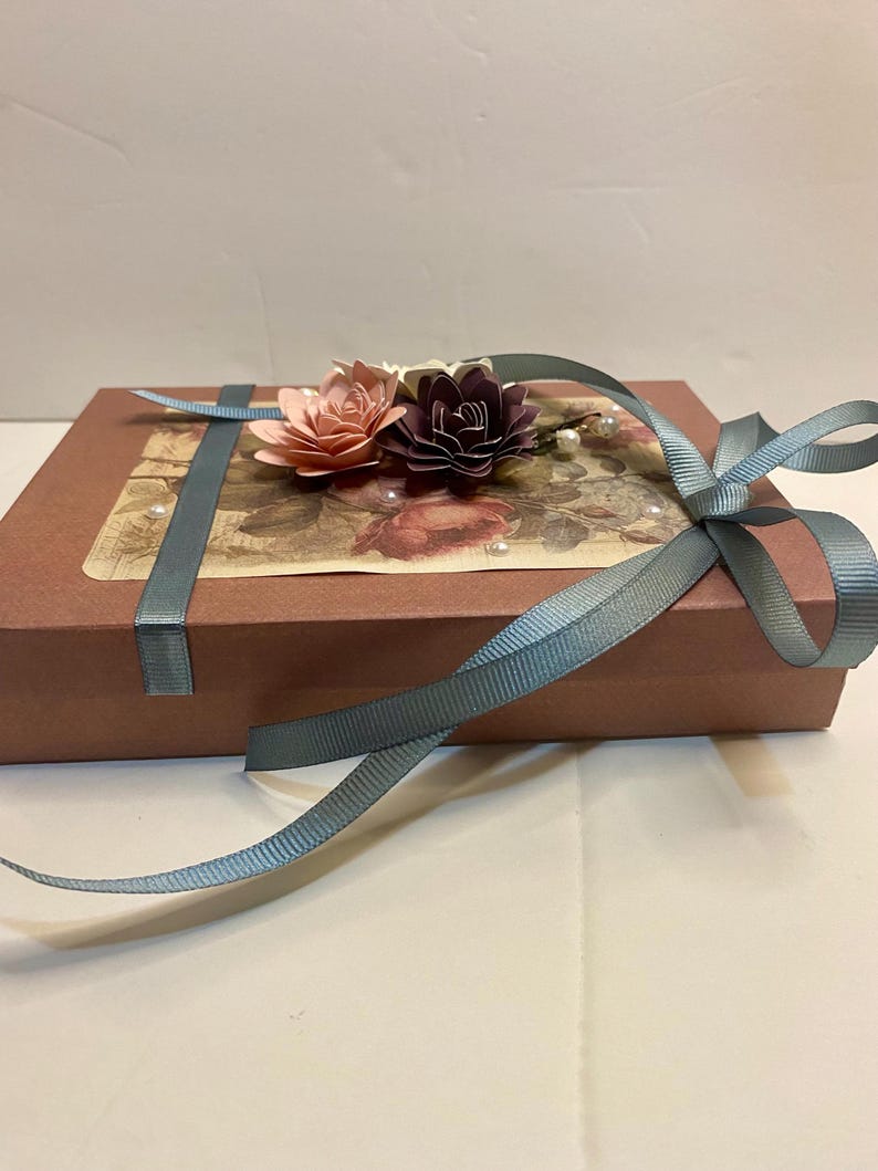 Bridal Shower Gift Box or Birthday Gift Box, Wedding Gift, Card Holder ...