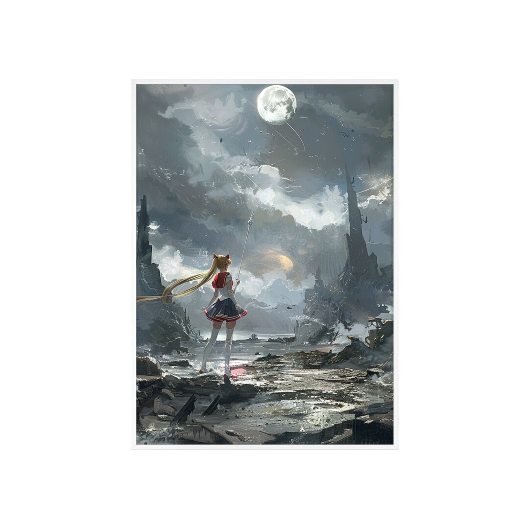 Sailor Moon Wall Art, Motivating Wall Art, Inspiring Wall Art, Room ...