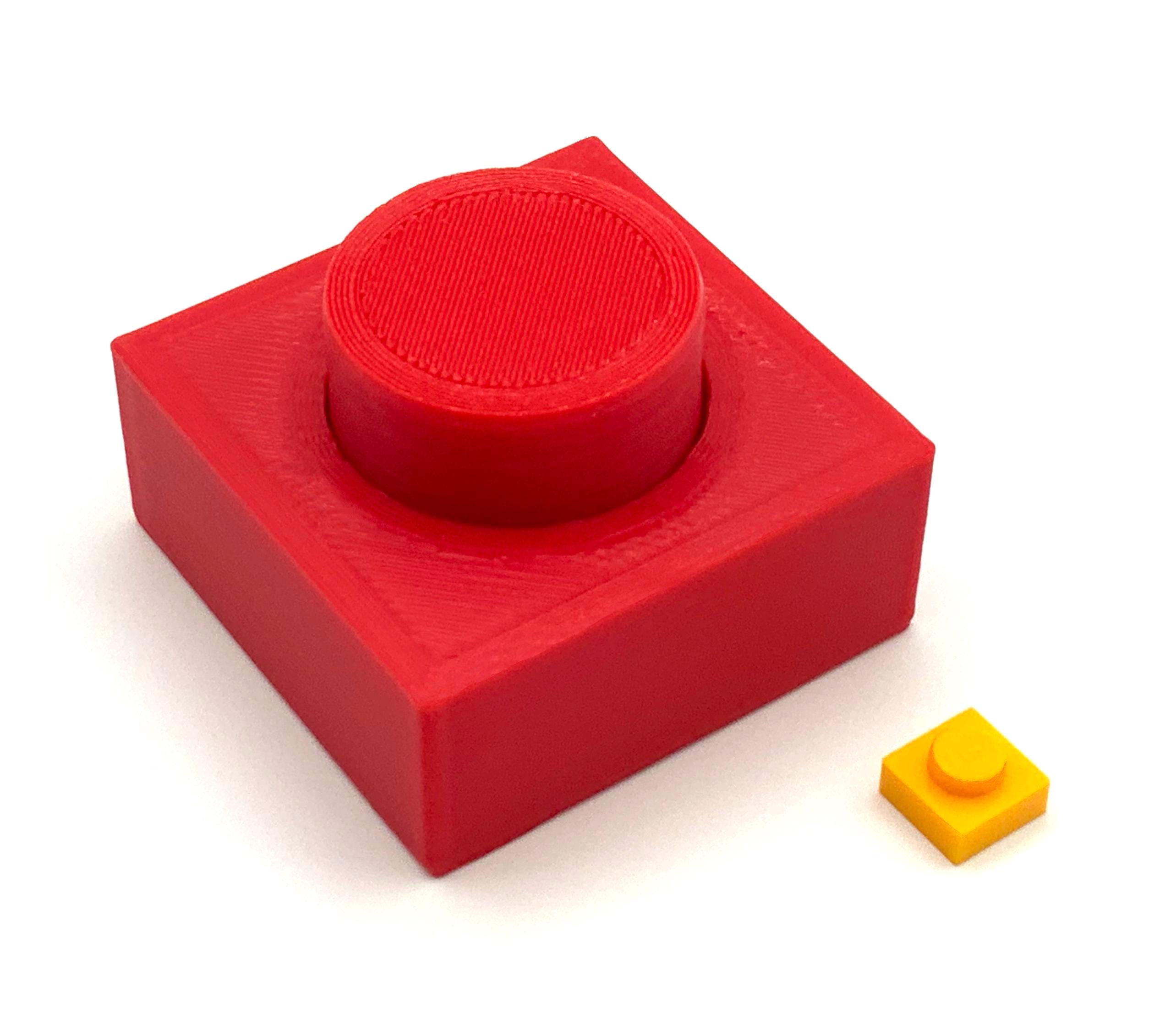 Life-sized 3D Printed Brick Fidget Clickers | Stress Relief Toys ...