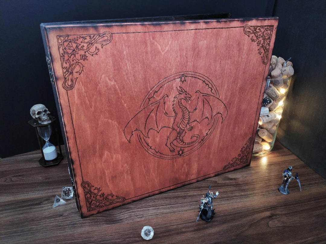 Dungeon Master DM Screen, Immersive RPG Board Games Accessory, Fantasy ...