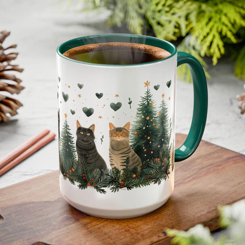 Christmas Tree Large Mug - Etsy