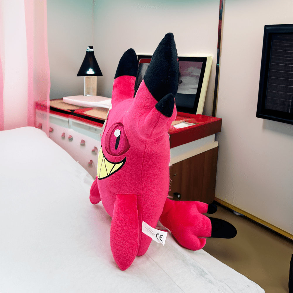 Hazbin Alastor Cursed Cat Plush Alastor Plushie Toy, Helluva Plush ...