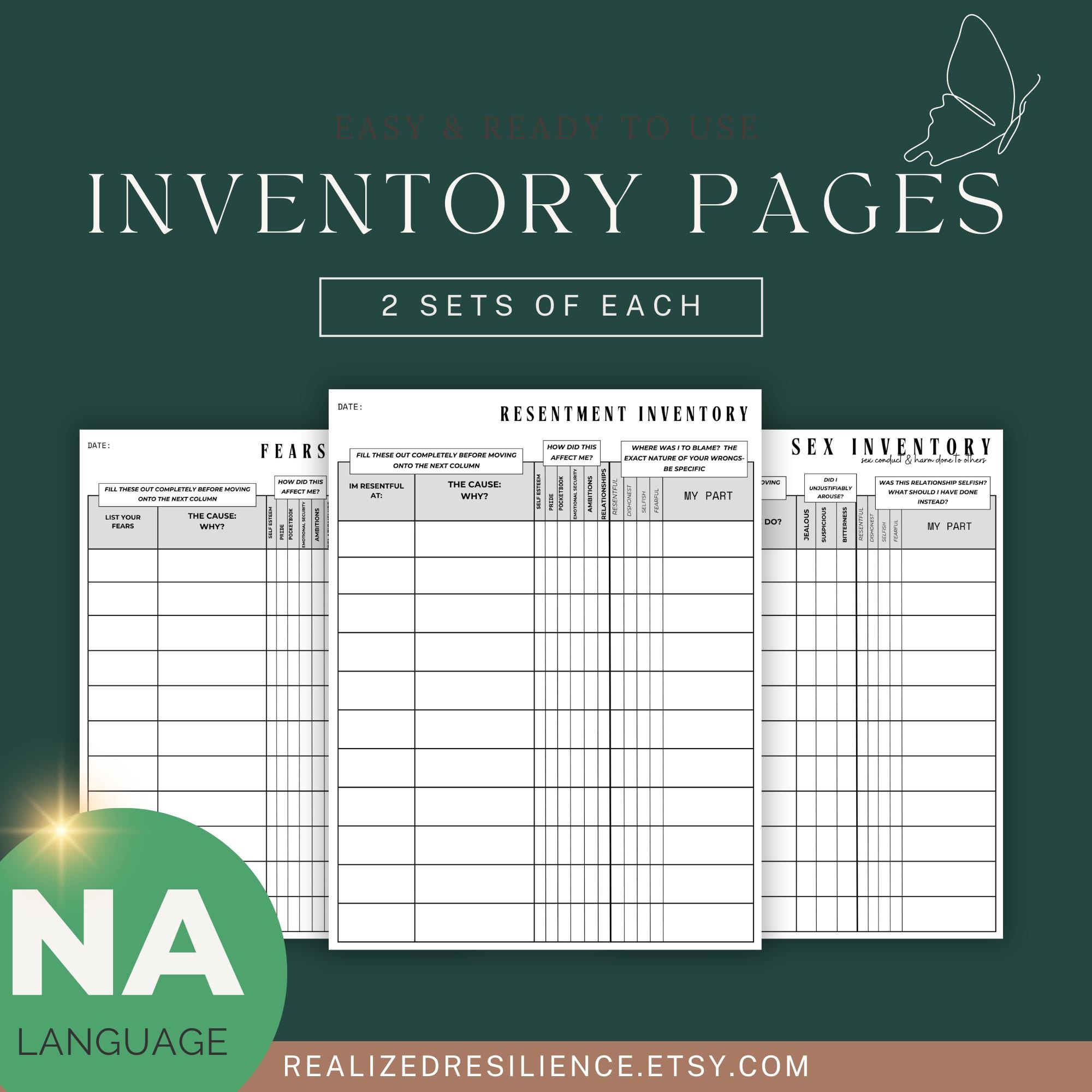 12 Step Journal | Guided Workbook | NARCOTICS ANONYMOUS | Addiction ...