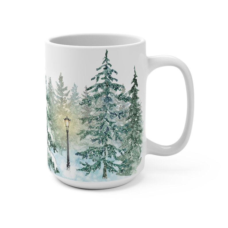 Narnia Inspired Winter Wonderland Coffee Mug, 15 Oz - Etsy