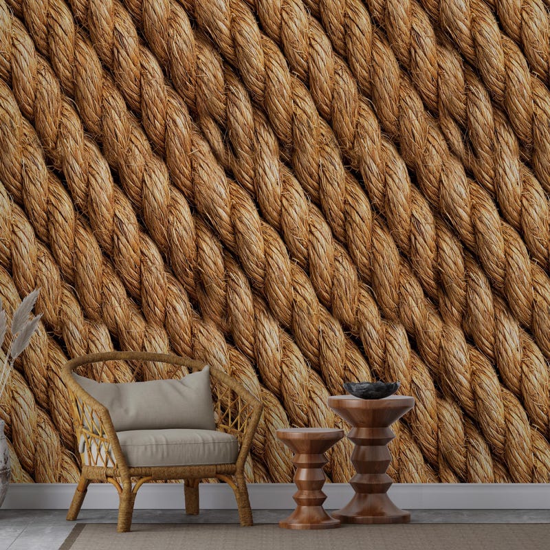 Wicker Wallpaper - Etsy