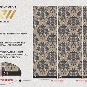 Tea Leaves Wallpaper for Kitchen Herbs Pattern Wallpaper Living Room ...