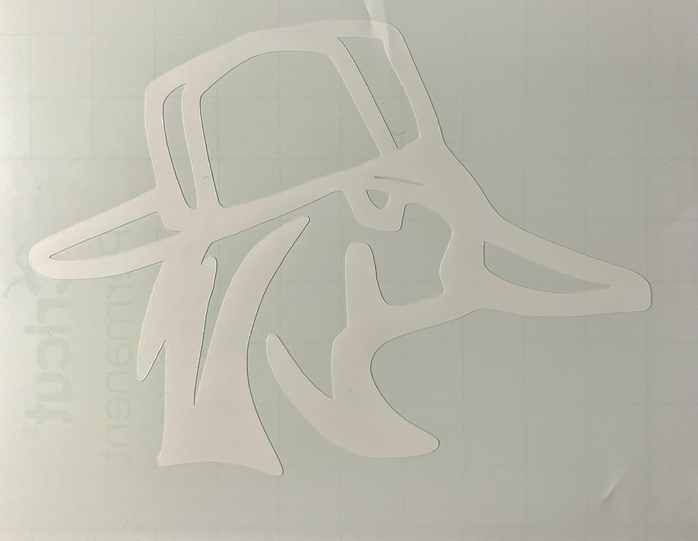 Duck With Backwards Hat Decal multiple Colors - Etsy