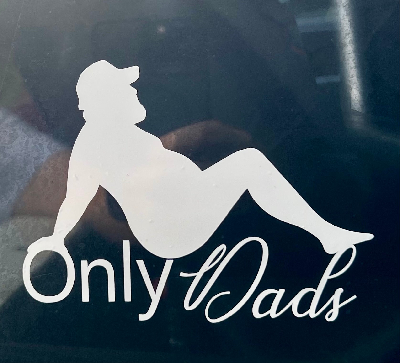 Only Dad’s Decal (multiple Colors) - Etsy