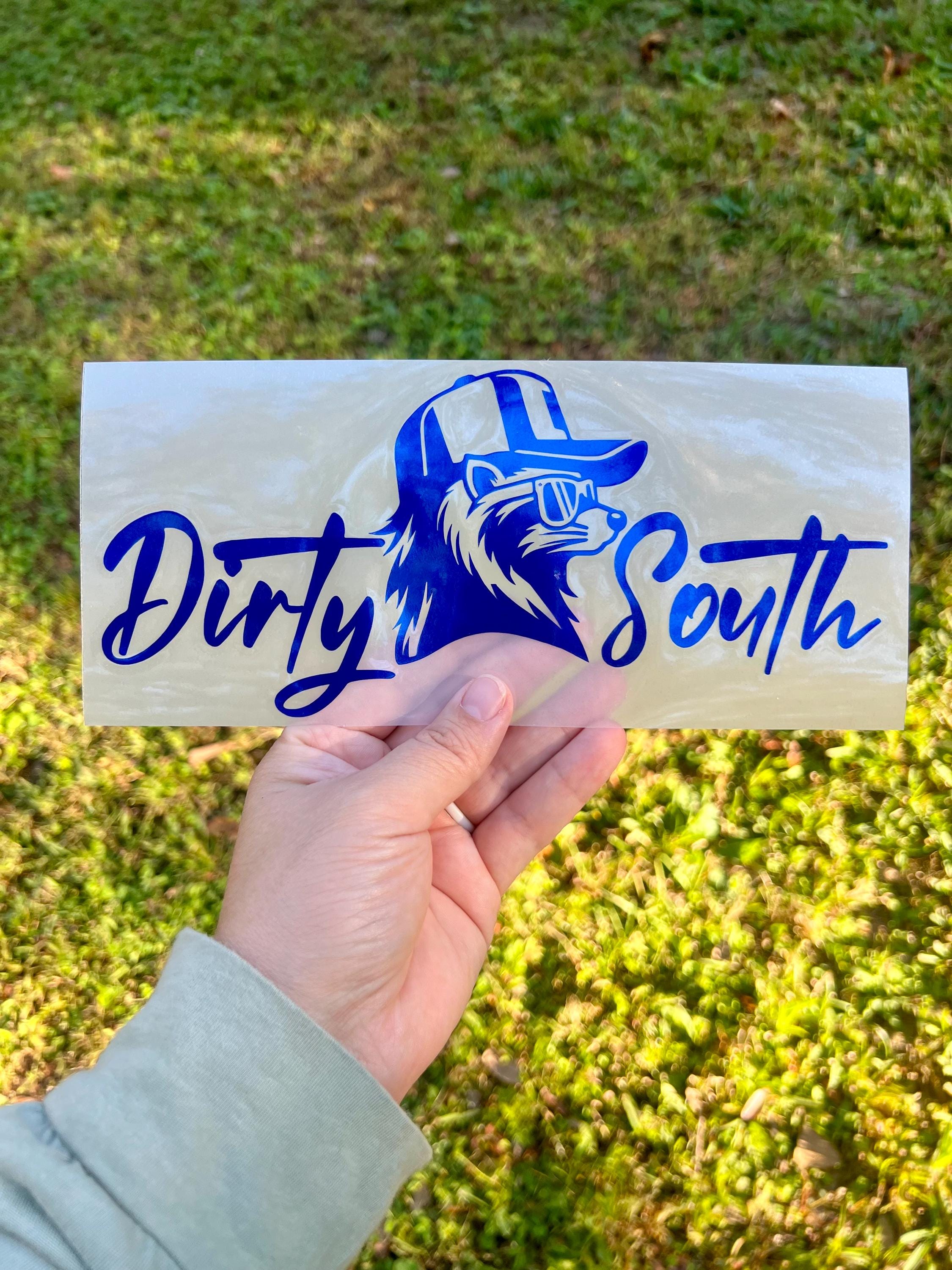 Dirty South Raccoon Decals, Multiple Sizes and Colors - Etsy