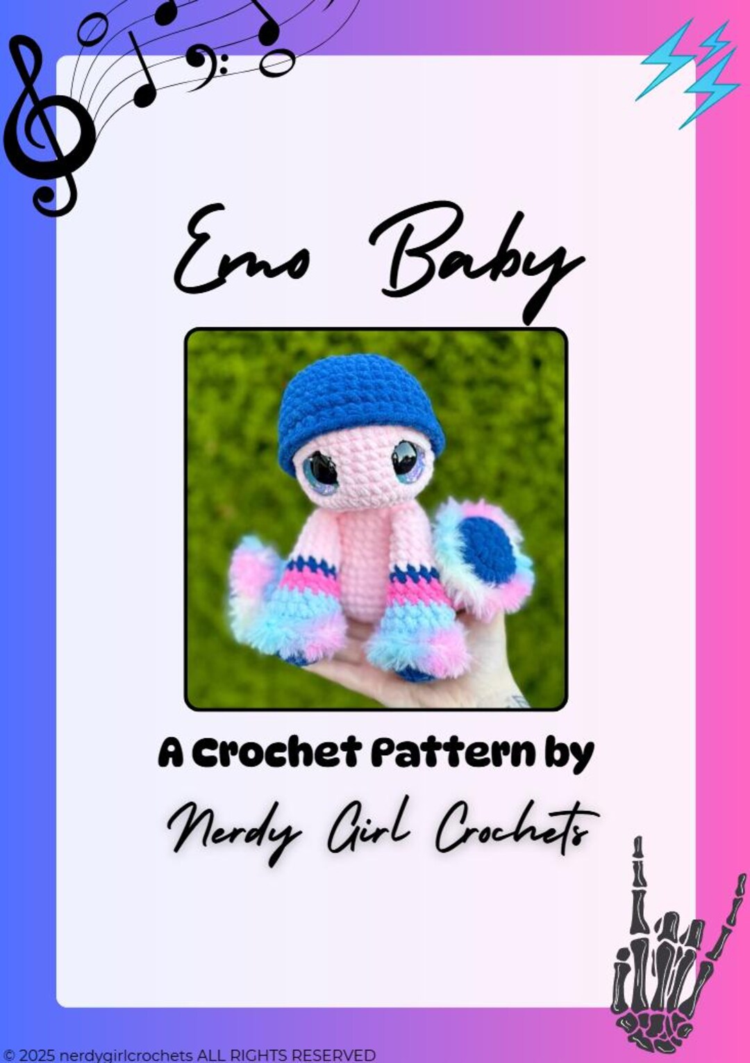 Emo Baby Crochet Pattern - Etsy