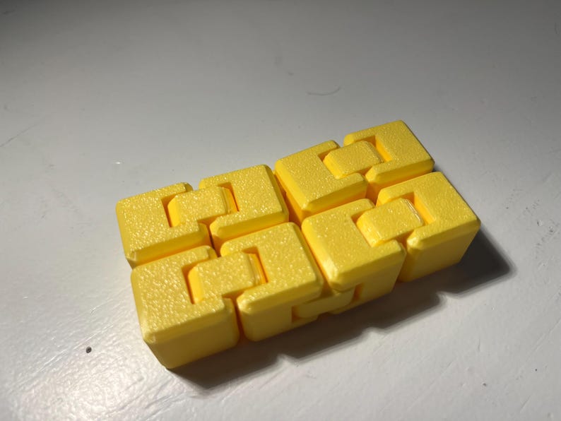 3D Printed Infinity Cube Fidget Toy - Etsy