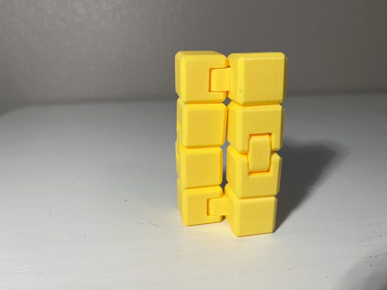3D Printed Infinity Cube Fidget Toy - Etsy