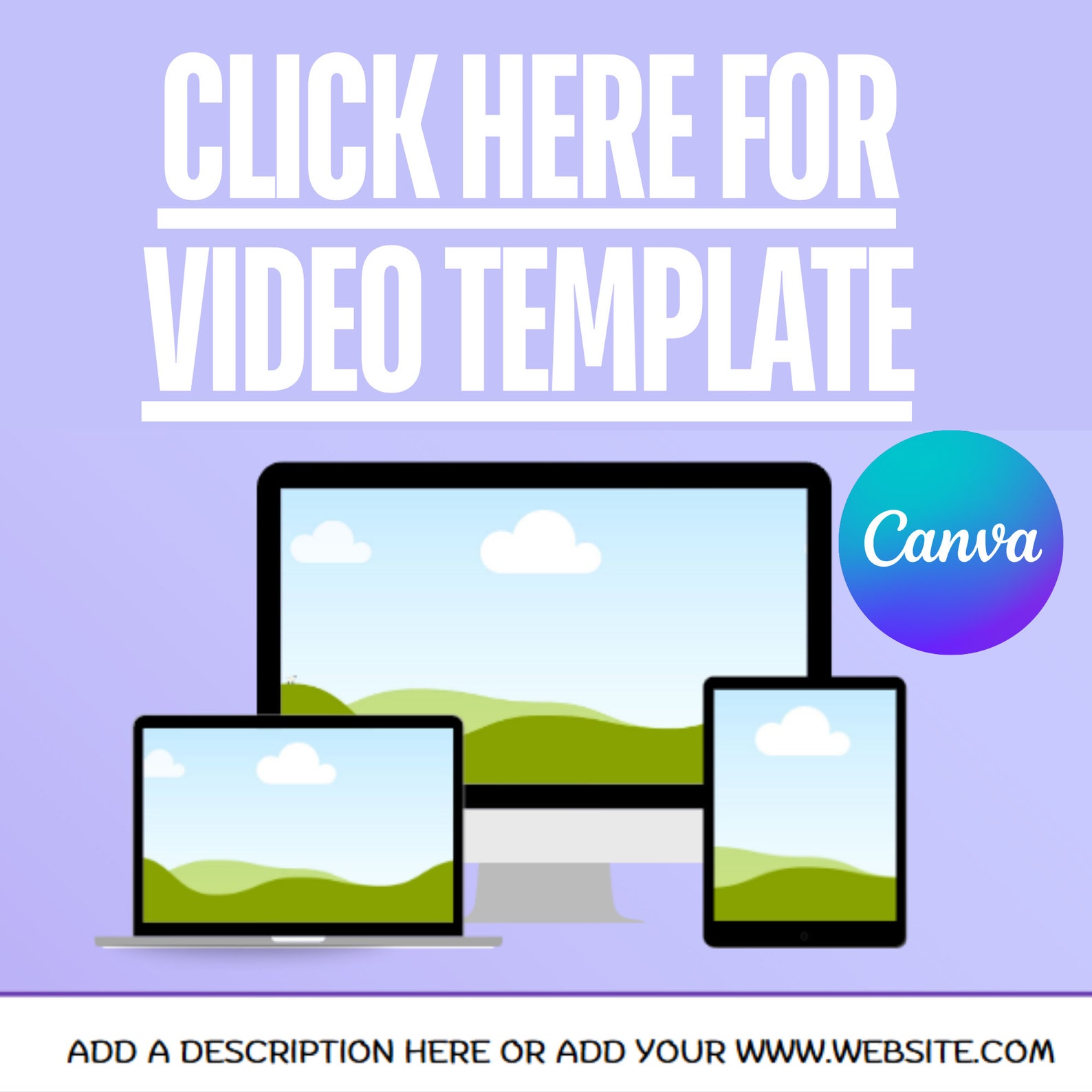 SIMPLE ANIMATION VIDEO - Etsy Listing Video for Digital Sellers - Canva ...