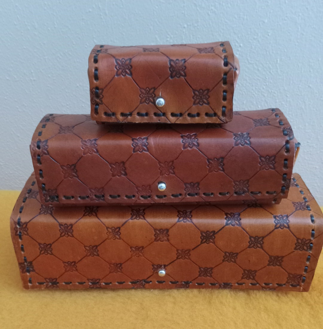 Leather Boxes - Etsy