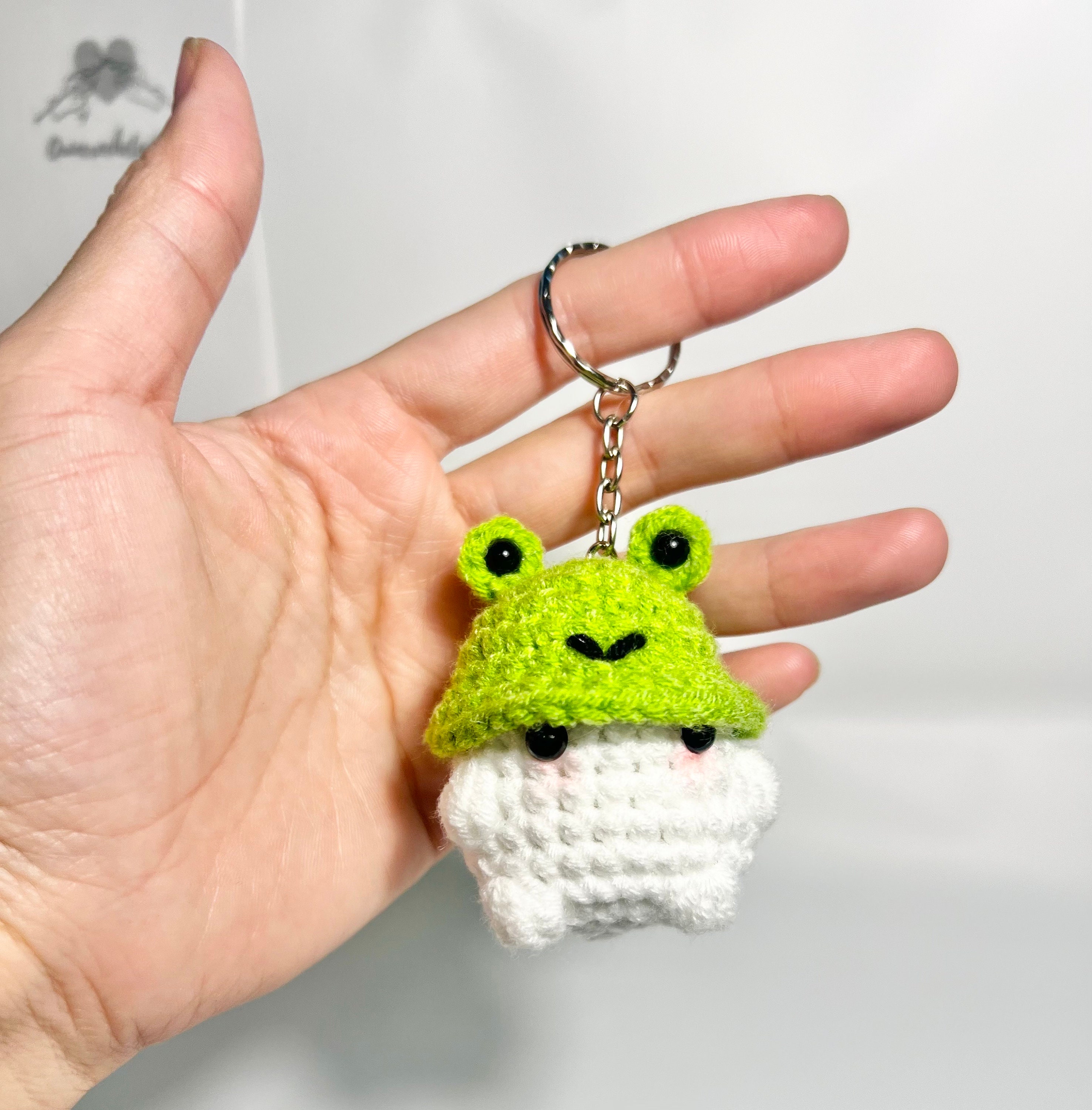 Mushroom Keychains,crochet Cute Mushroom Keychains,mushroom Keychains ...