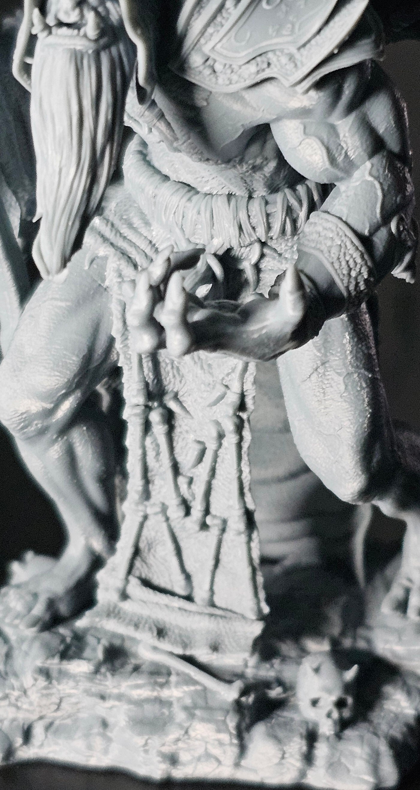 Gul'dan Gul'dan 3D Printed Figure Gul'dan Figure Detailed Warcraft ...