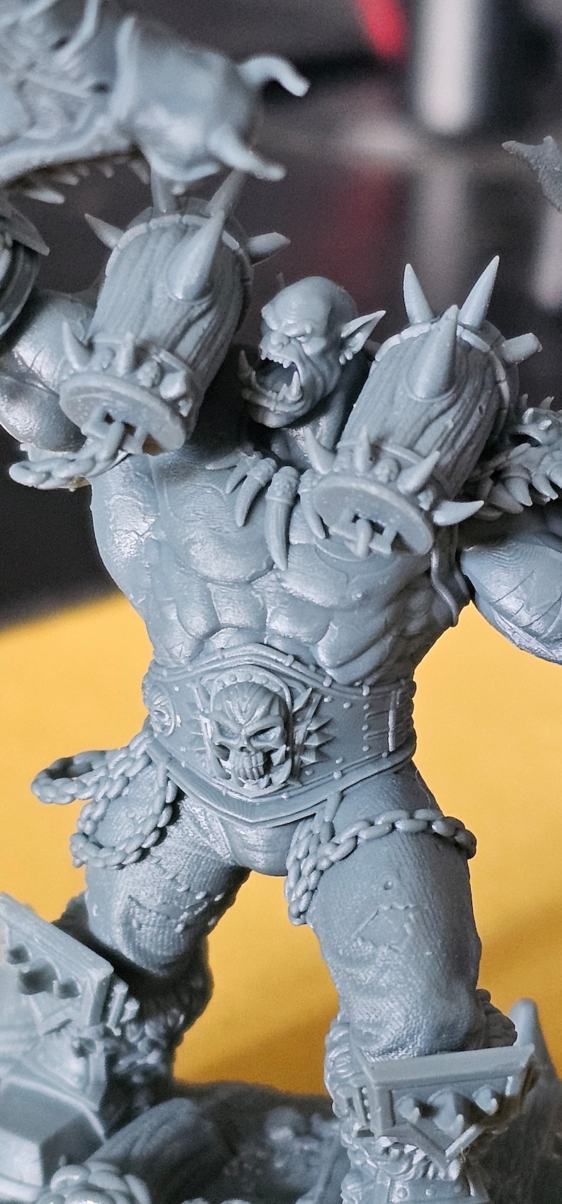 Garrosh Hellscream Garrosh 3D Printed Figure Garrosh Figure Detailed ...