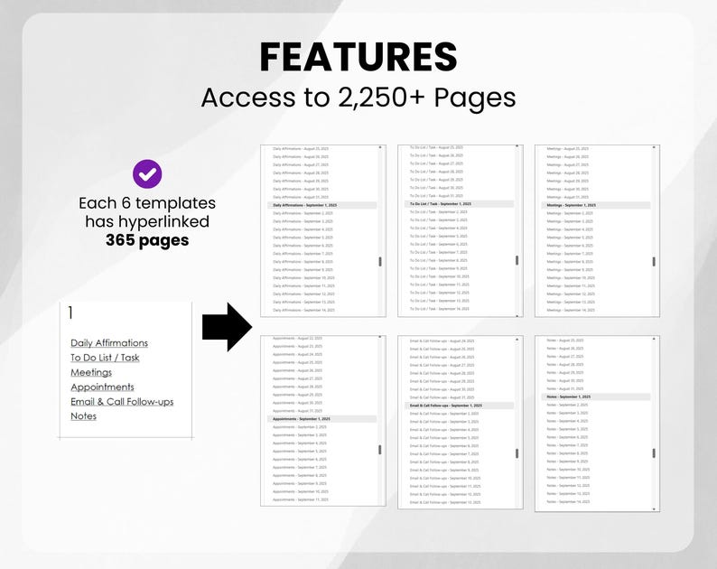 One Note Template for Work Calendar Onenote Templates for Home Onenote ...