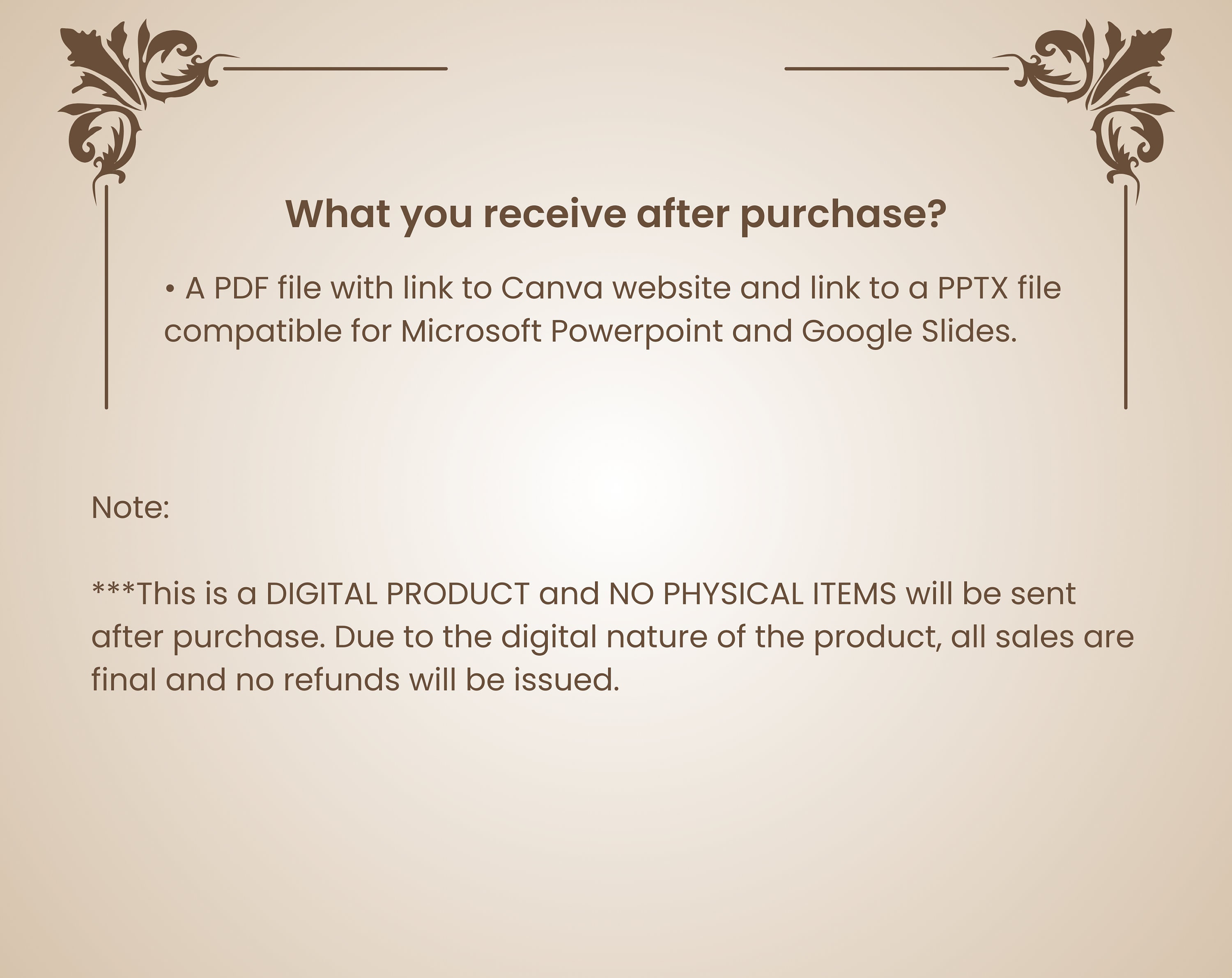 Vintage Presentation Template, Minimal Presentation Template, Business ...