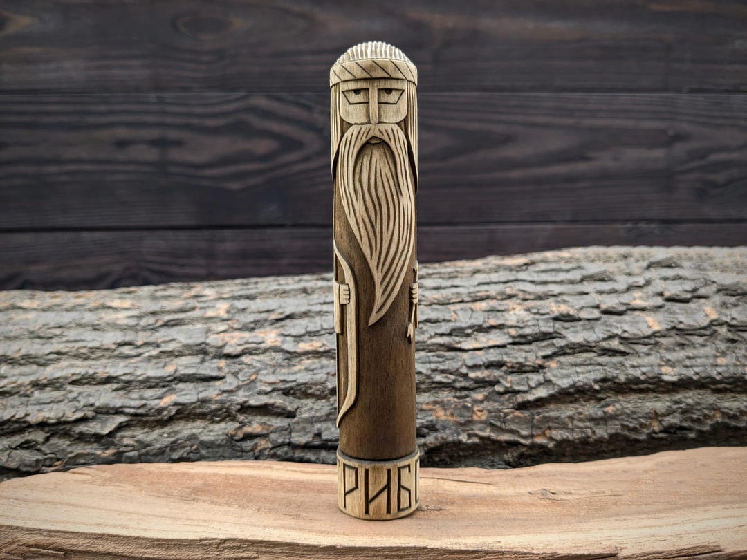 Slavic God - Stribog. Wooden Gods Statue. Slavic Pantheon. Mythology ...