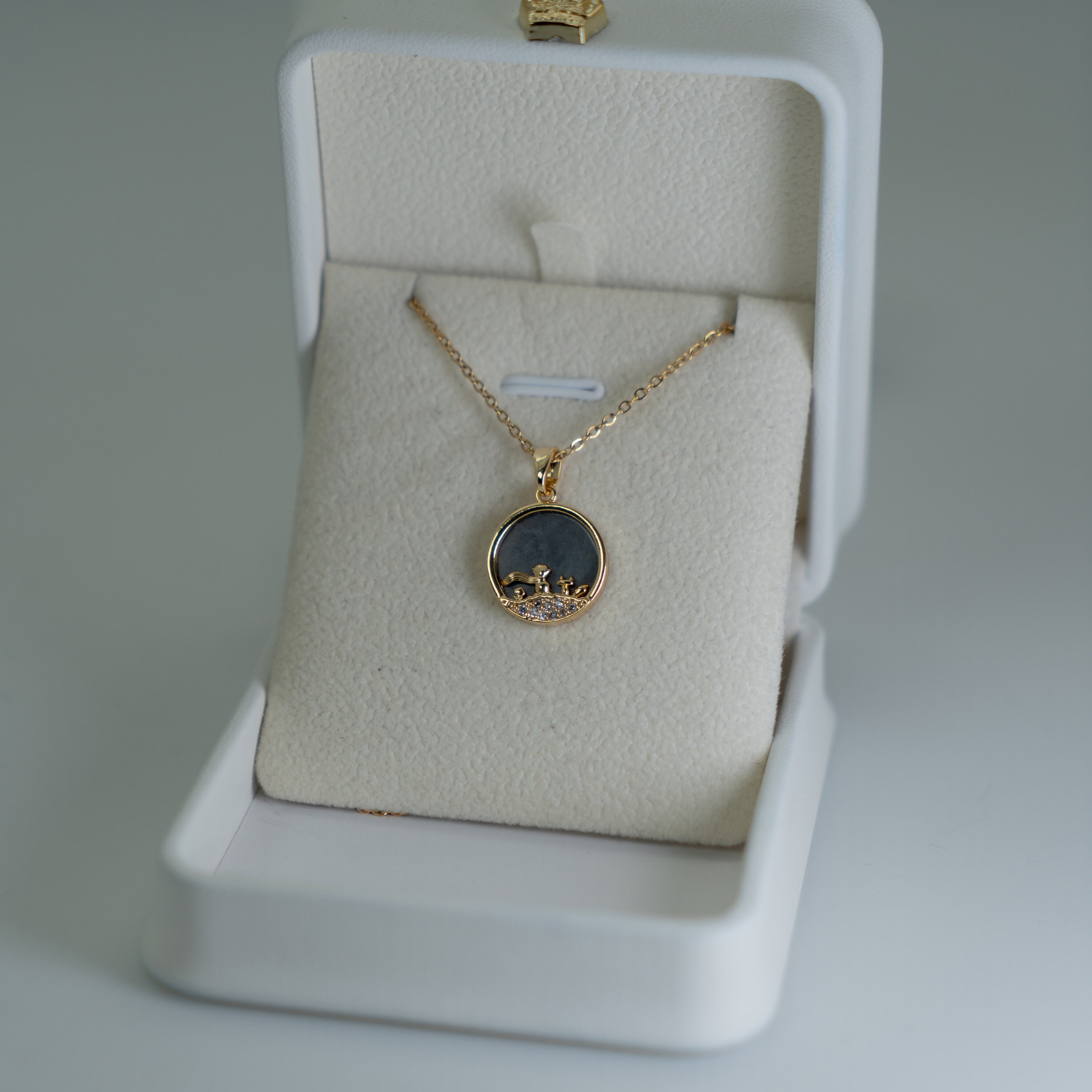 The 14K Gold 'little Prince Necklace' is a Charming and Unique Literary ...