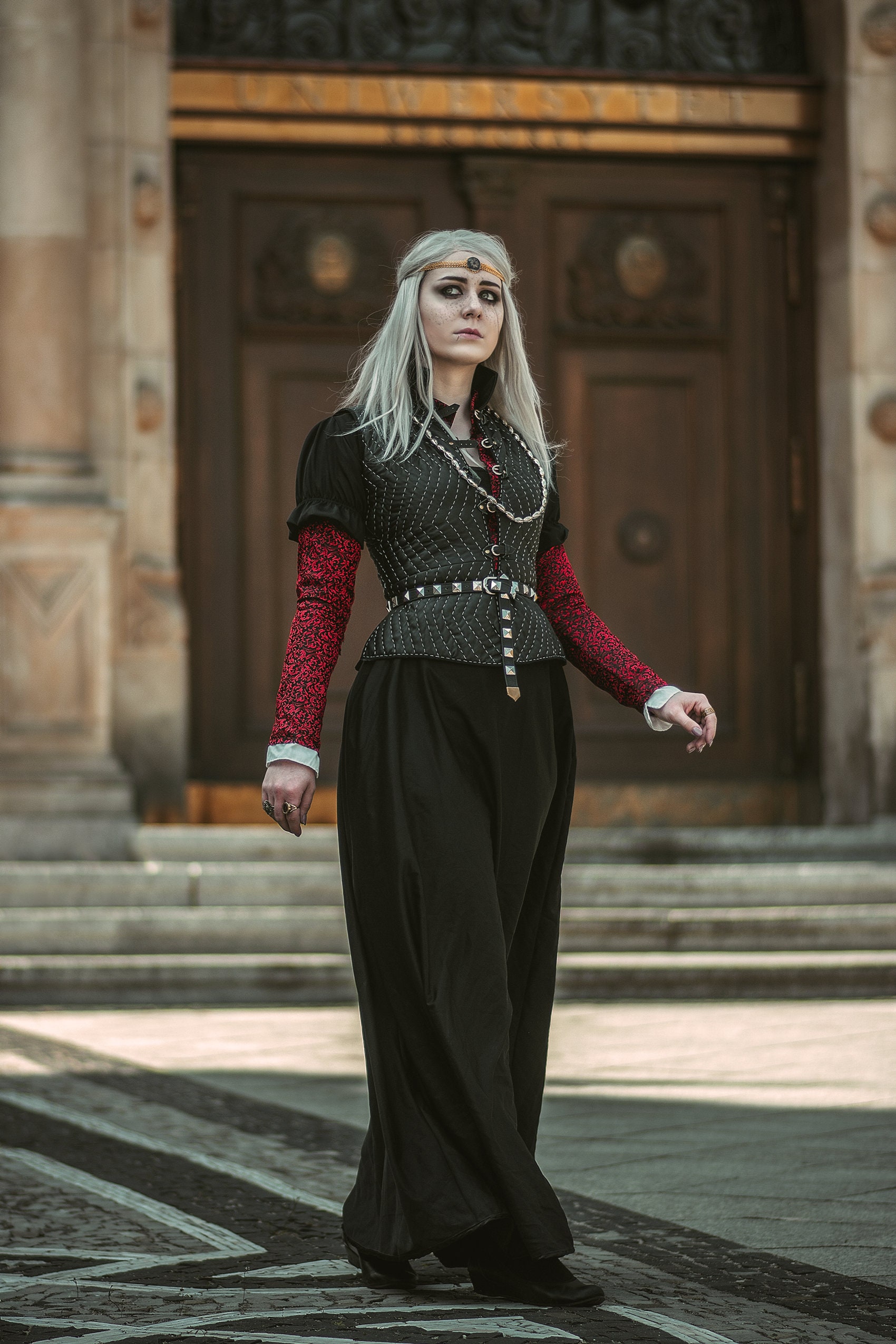 Ciri Empress Witcher Cosplay Nilfgaard Costume Larp Queen Gown - Etsy