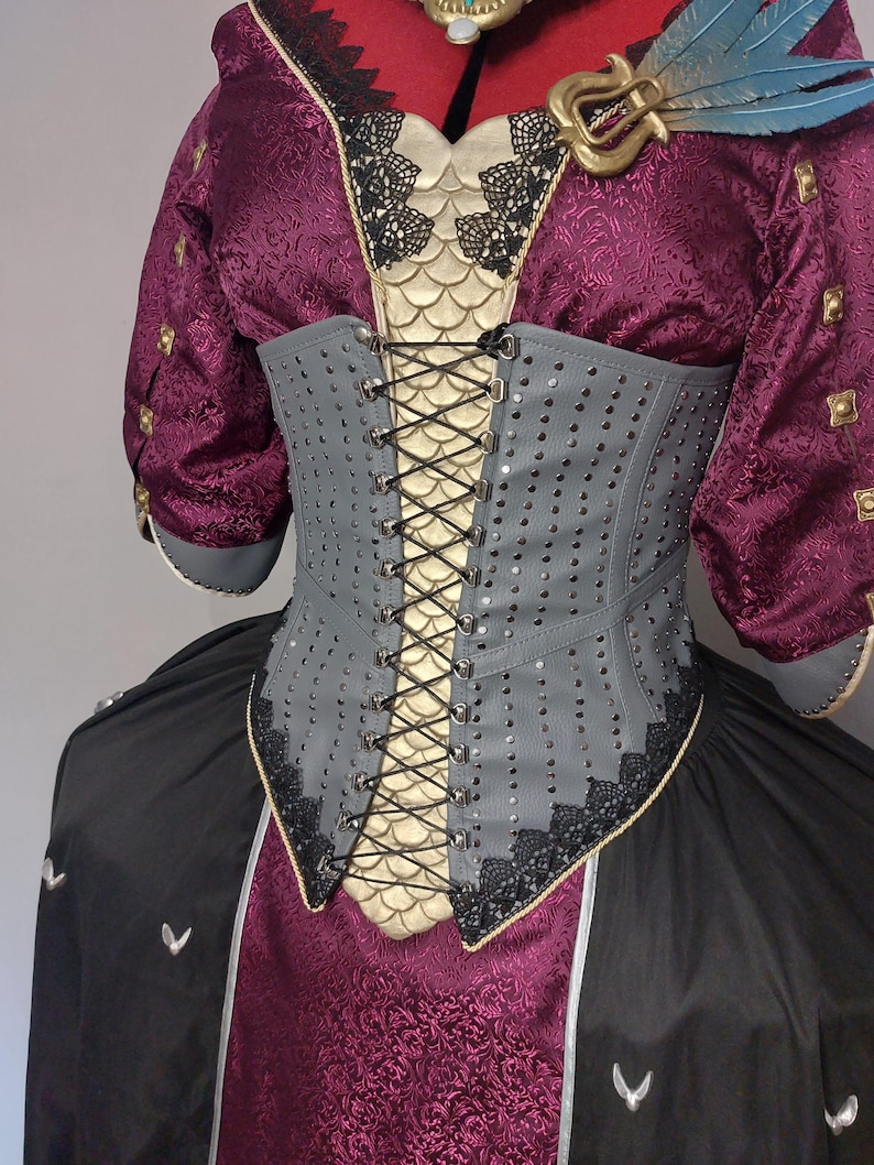 Morrigan Ball Gown Cosplay Costume Dress Dragon Age Renaissance Fair ...